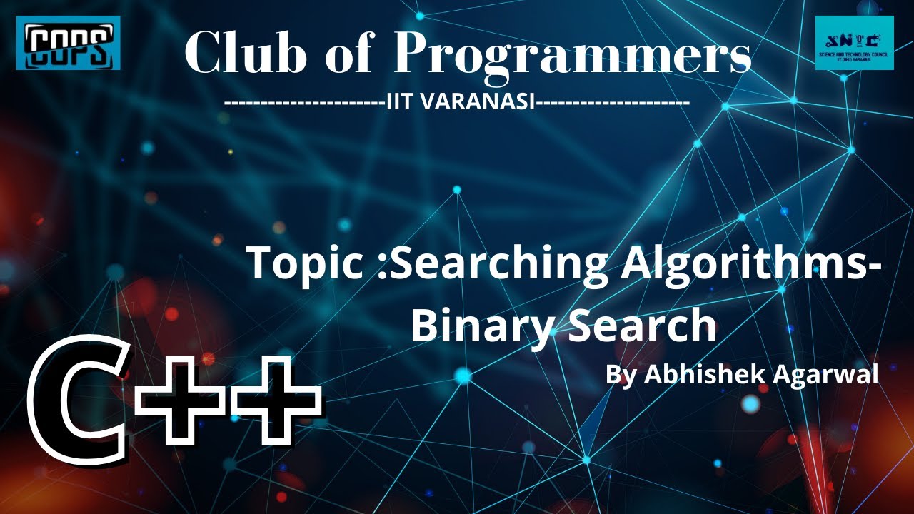 Searching Algorithms Binary Search Competitive Programming