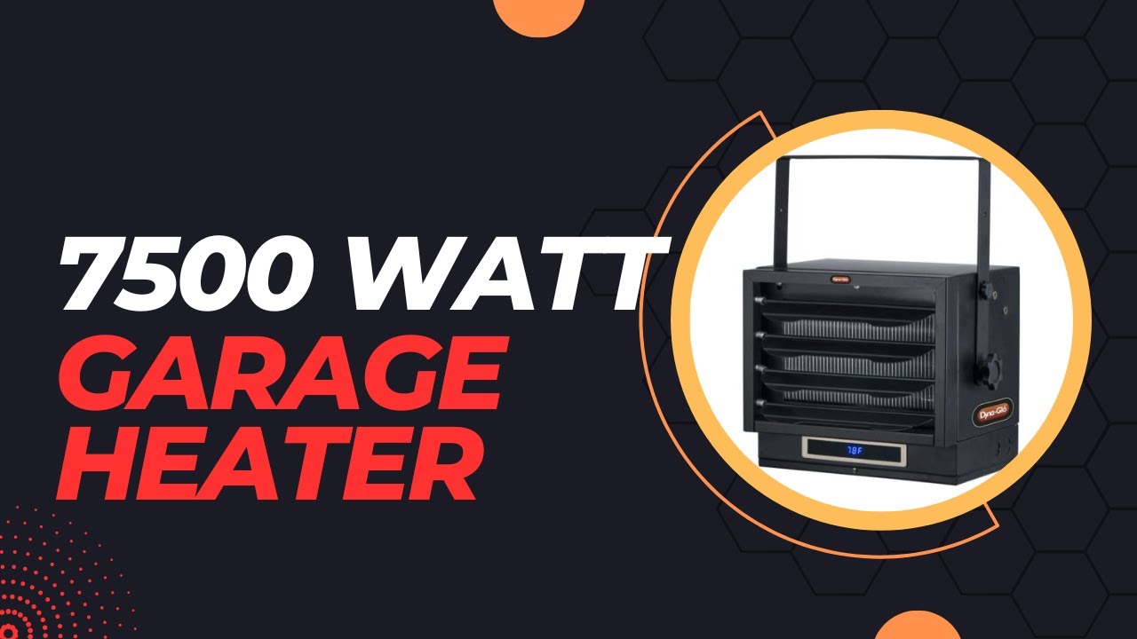 7500 Watt 240 Volt Garage Heater Complete Install Guide Youtube