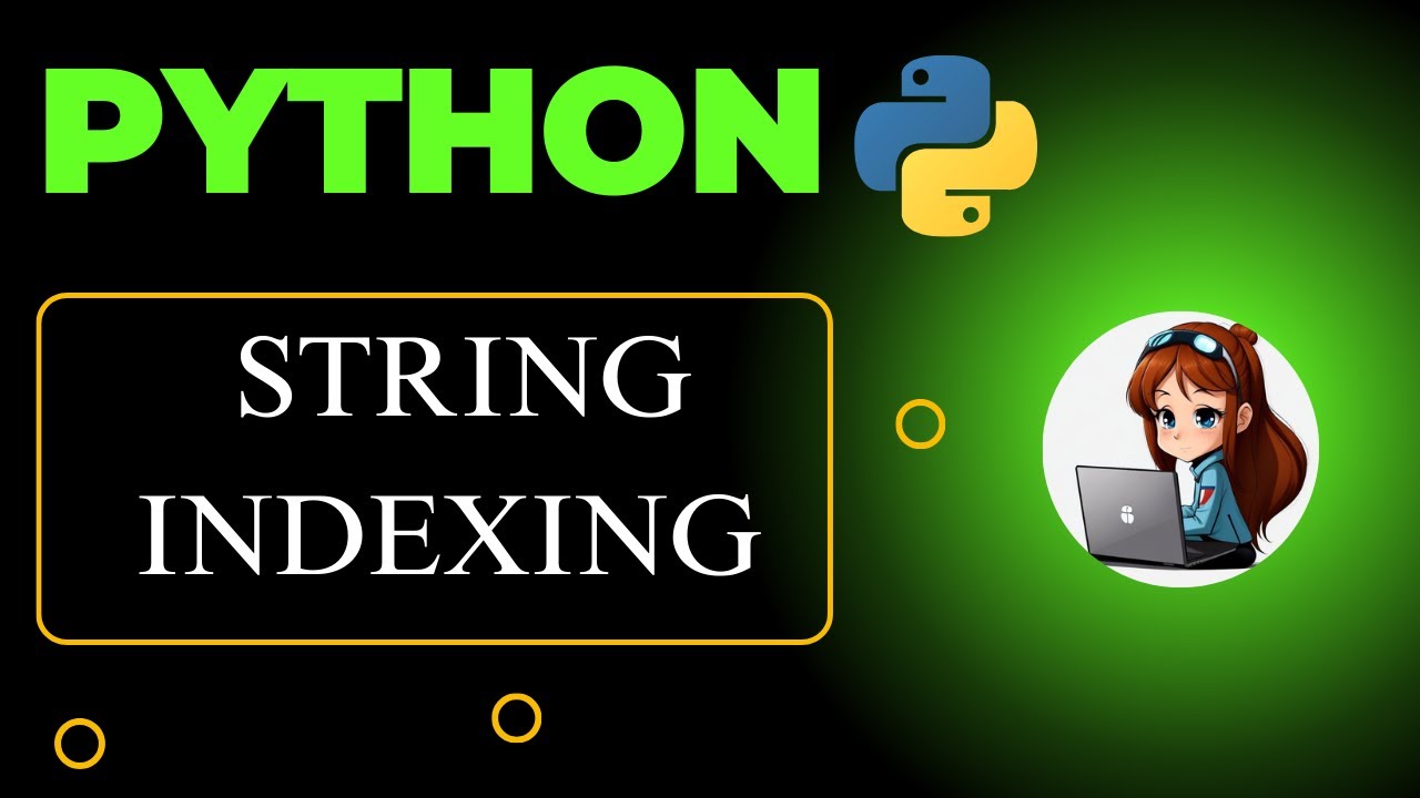 String Indexing Python For Beginners 2024 Youtube