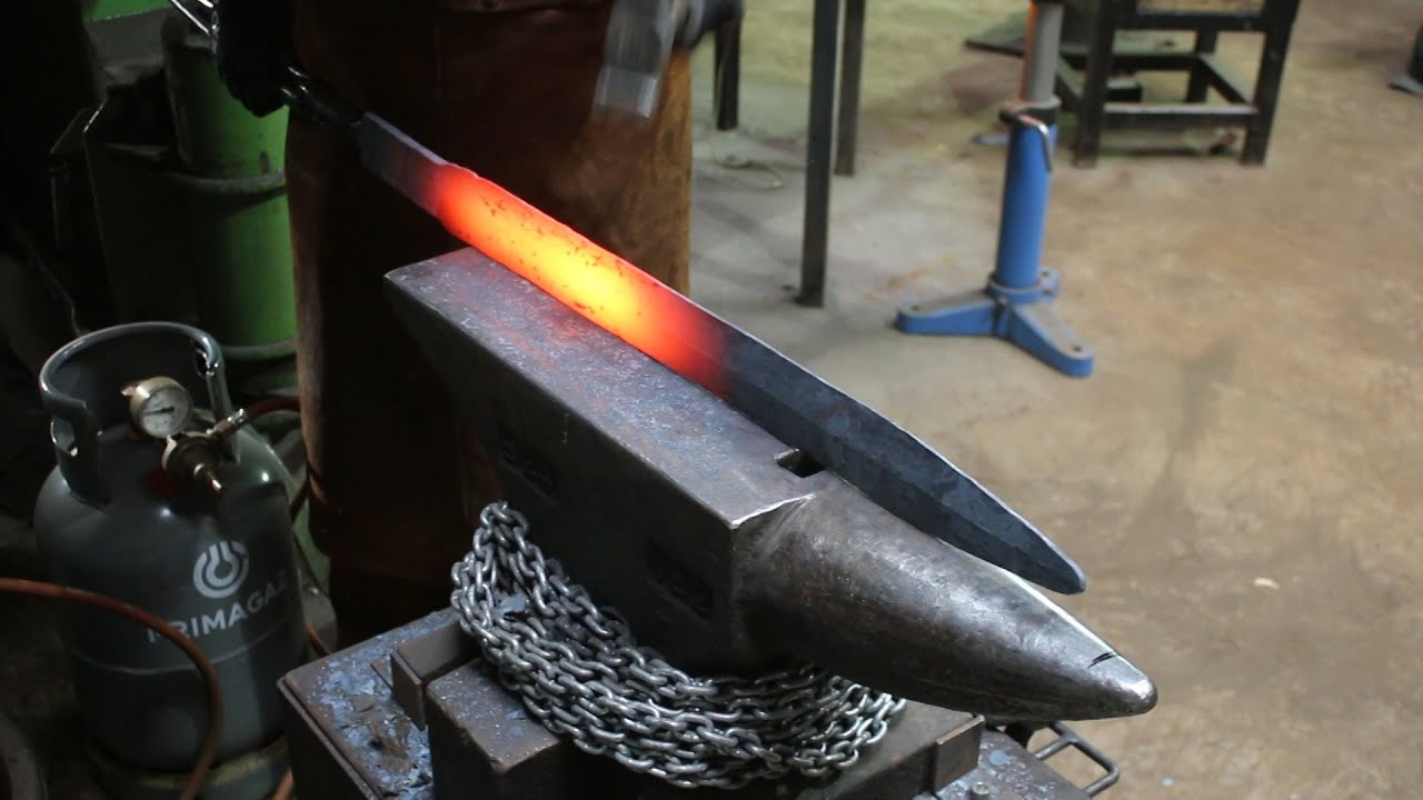 Forging A Gladius Sword Part 1 Forging The Blade Youtube