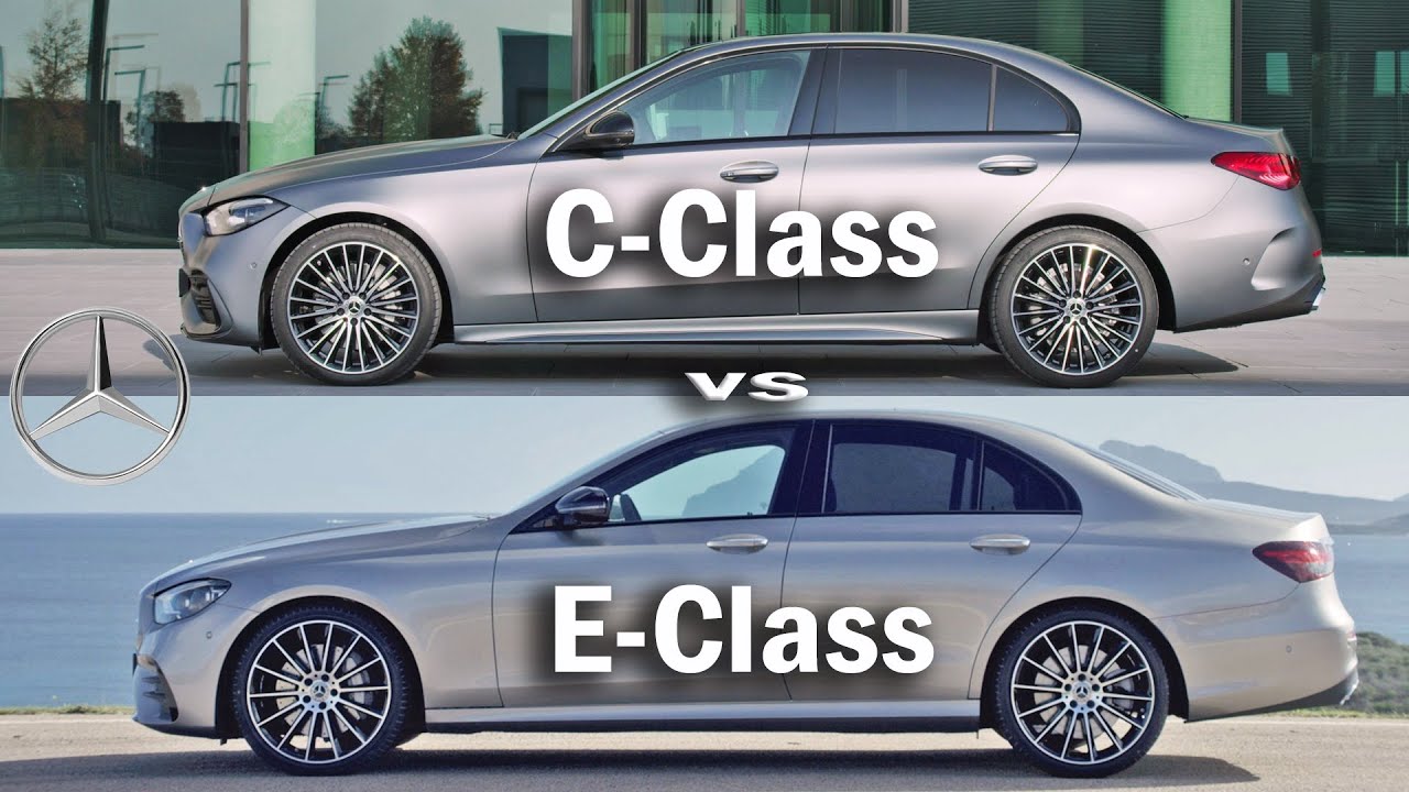 Amg C Class Vs E Class At Charlotte Stretton Blog