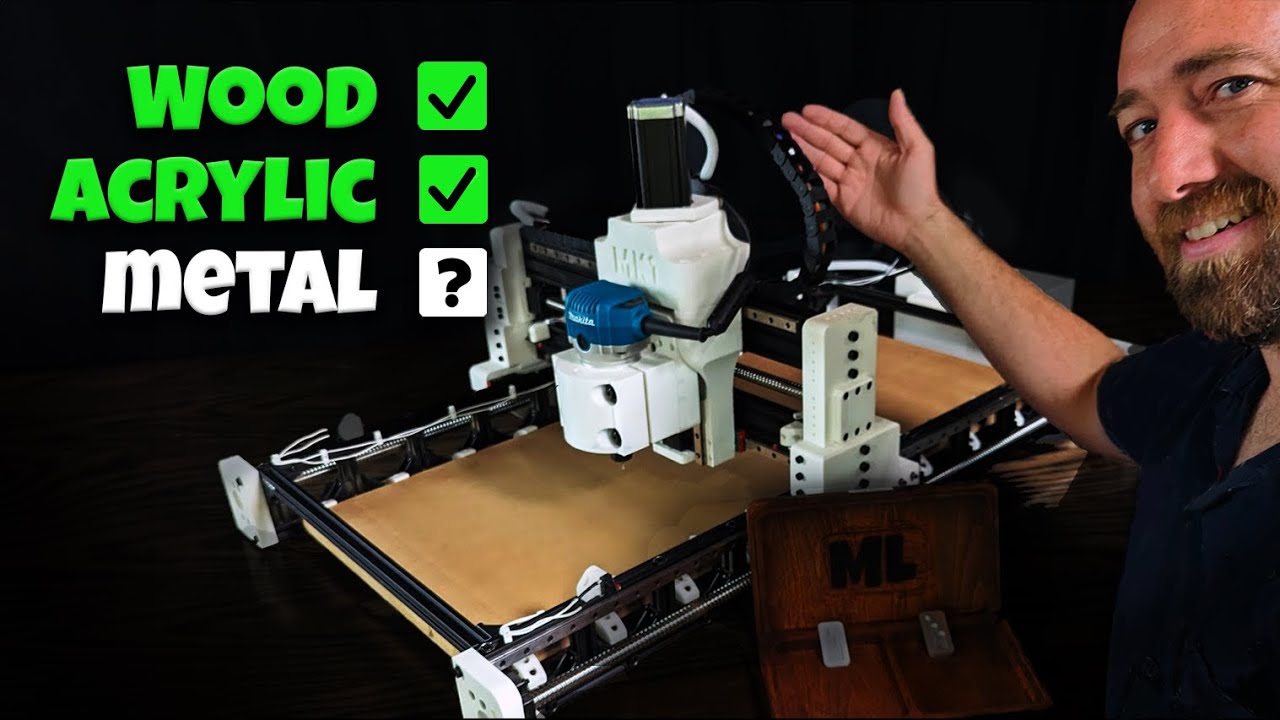 Making A 3d Printed Cnc Machine Youtube