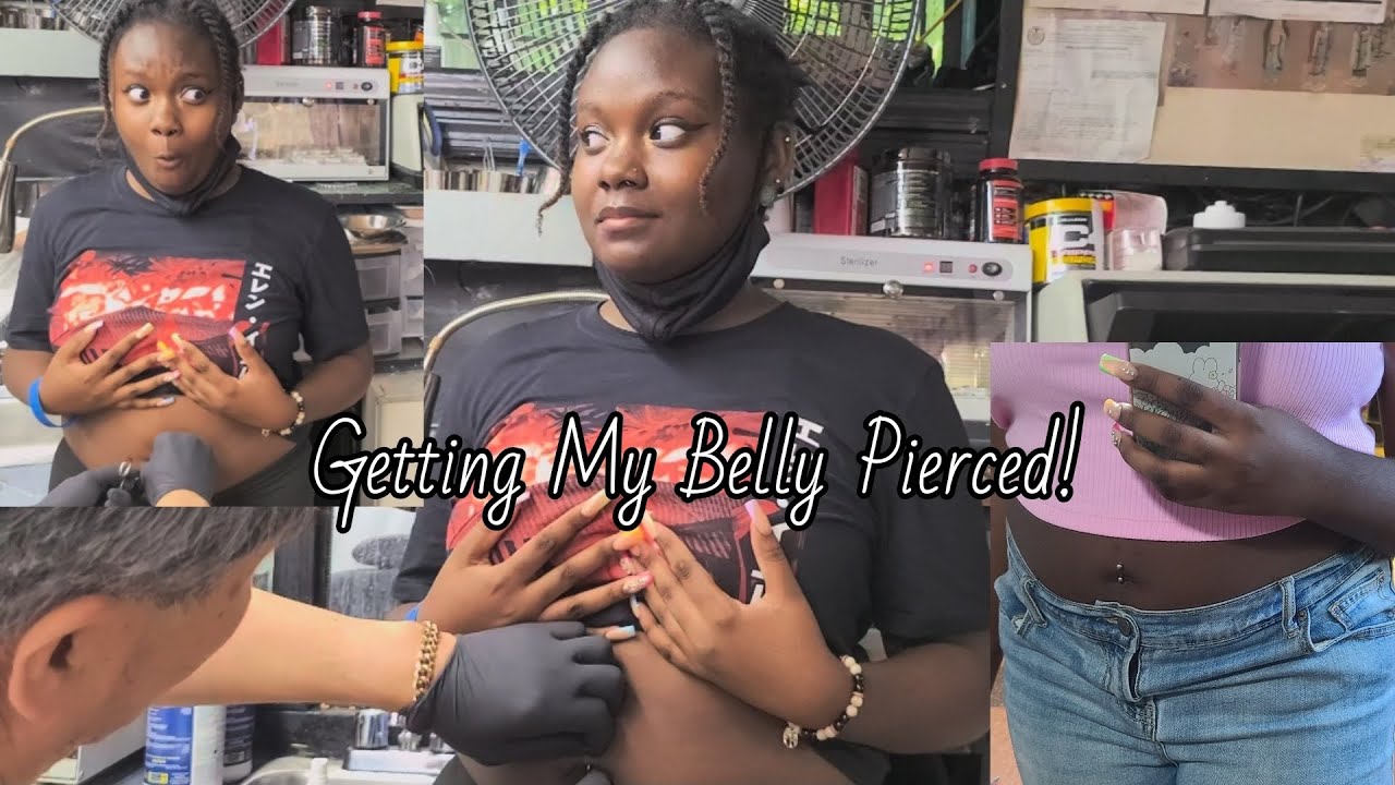 Getting My Belly Pierced Belly Piercing Vlog My Experience