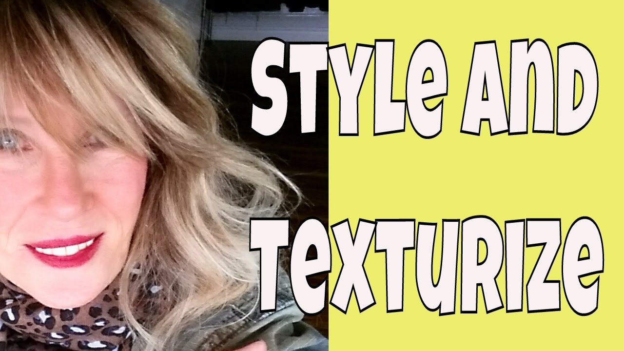 Styling And Texturizing Hair рџњё Youtube