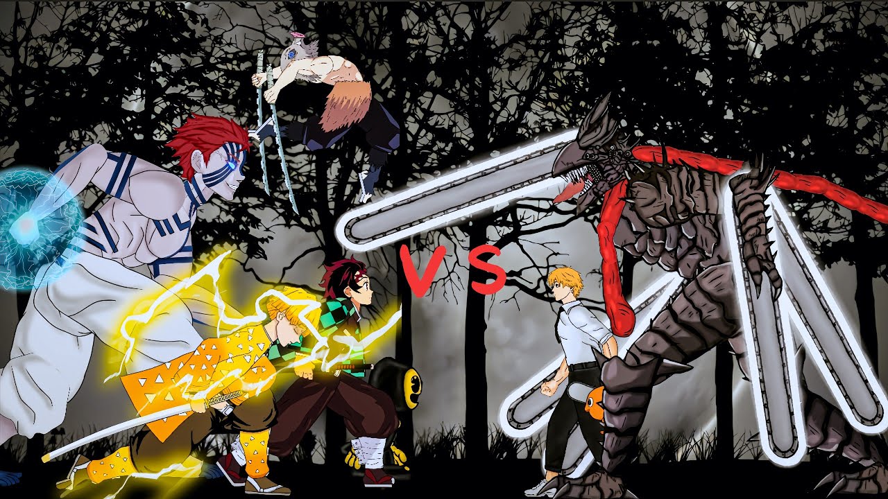 Chainsaw Man Vs Demon Slayerрџ ї Youtube