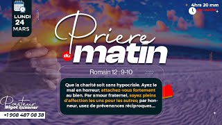 Priere Du Matin Lundi 27 Janvier 2025 Mets En Moi Ta Puissance Seigneur