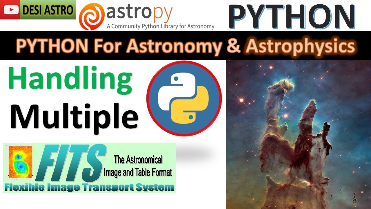 How To Read Extract Data Plots Multiple Fits File Astropy Python