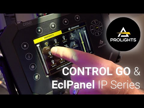 Prolights Control Go En Ecl Panel Ip Series Ibc2024 Youtube