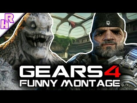 A Funny Gears Of War 4 Montage Youtube