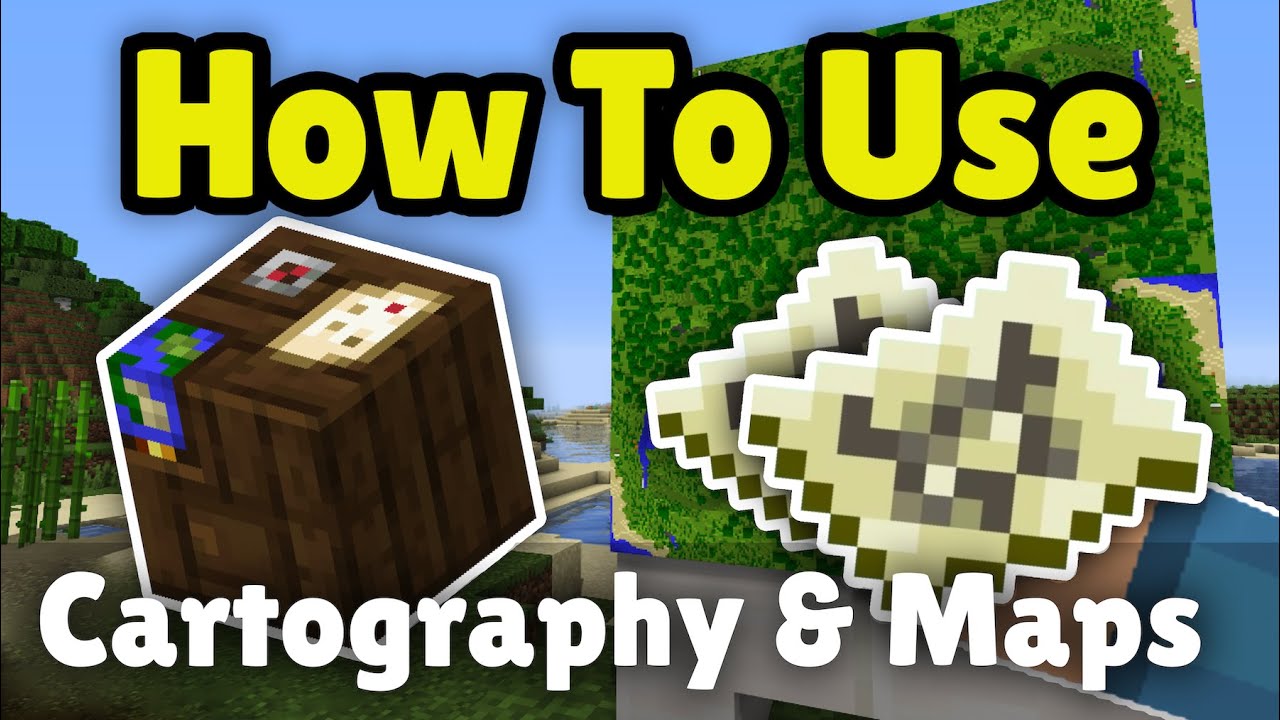 Minecraft Bedrock Cartography Table