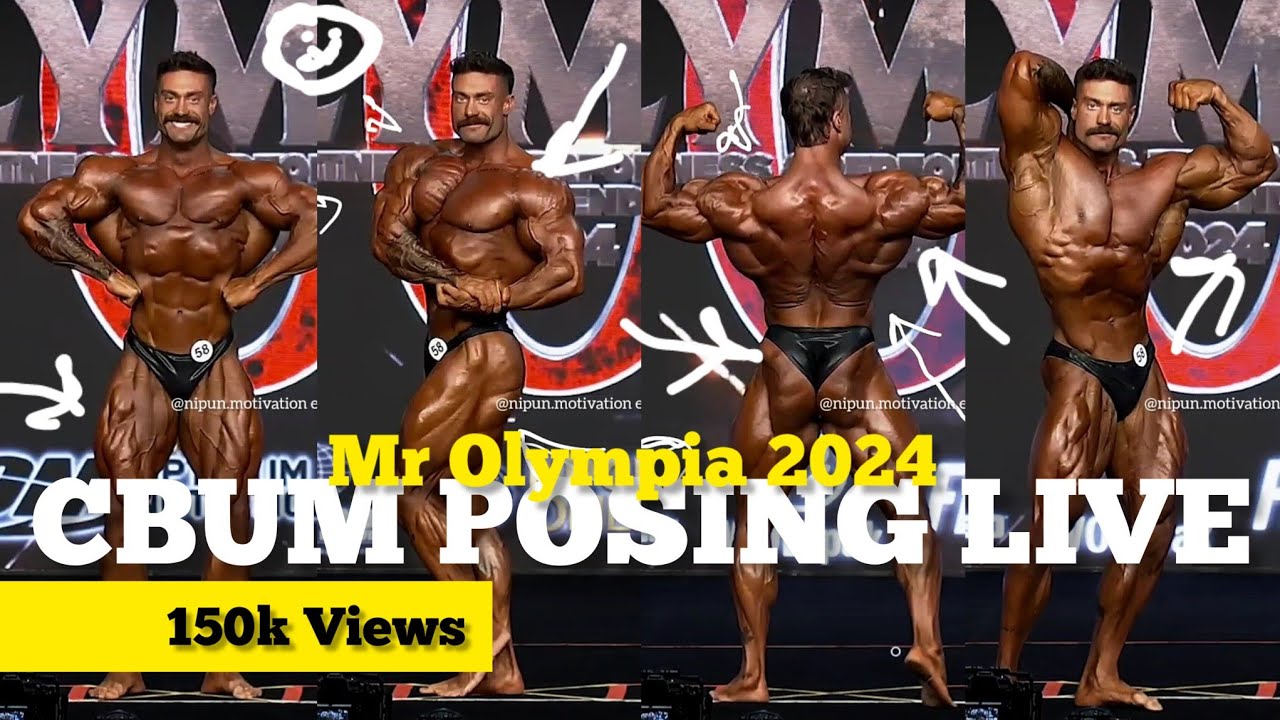 Cbum Posing Live Mr Olympia 2024 Classic Physique Chris Bumstead