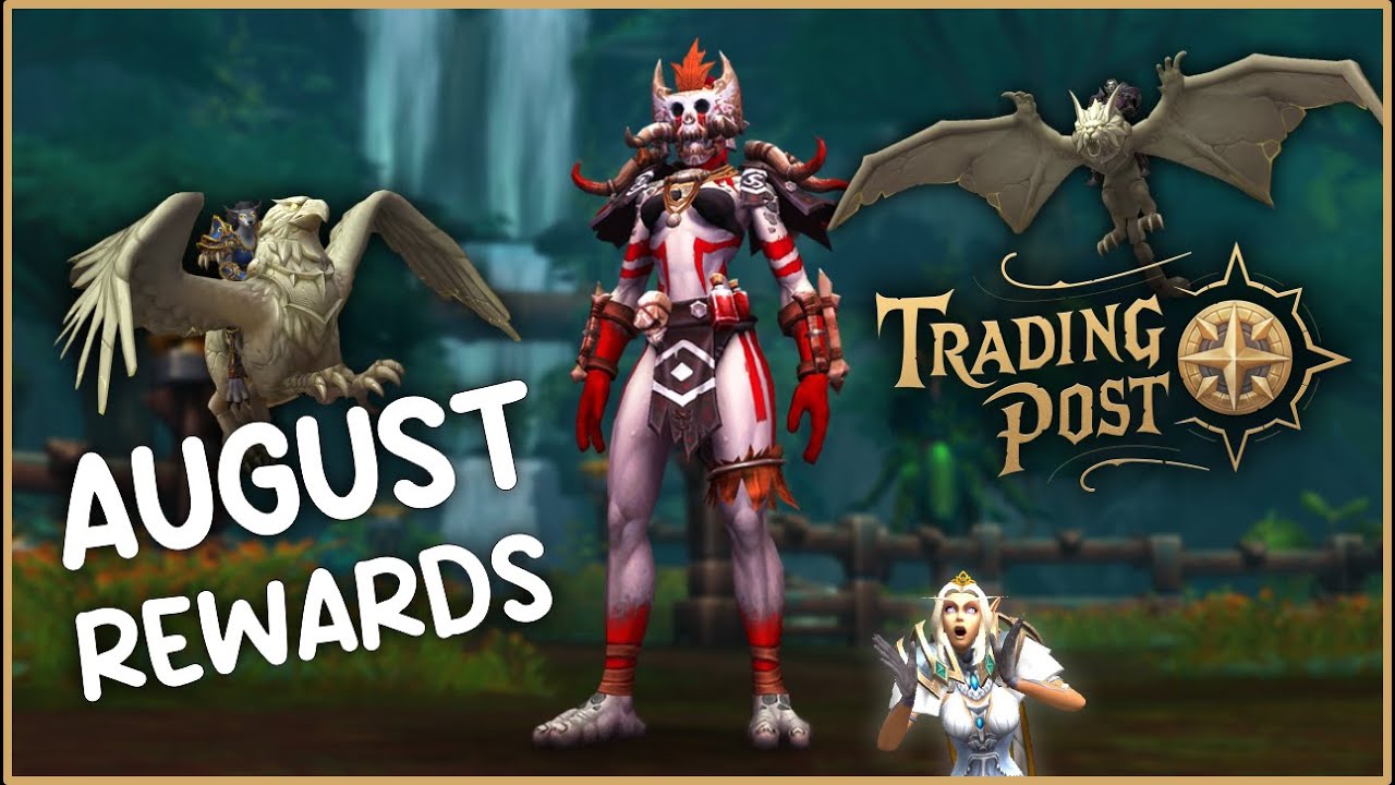 August S Trading Post Rewards Finally A Blood Troll Xmog Wow Youtube