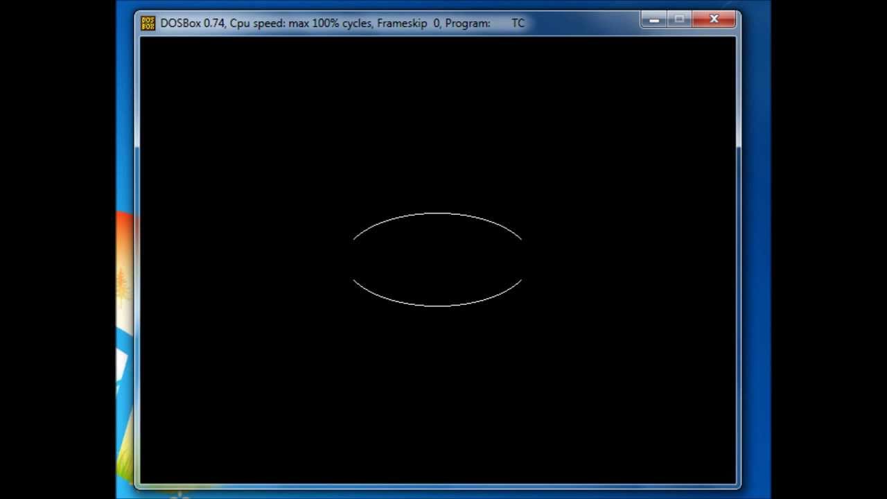 06 Midpoint Ellipse Algorithm C Graphics Youtube