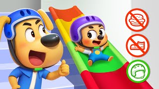 Police And Mini Antel Funny Stories Safety Rules For Kids Sheriff