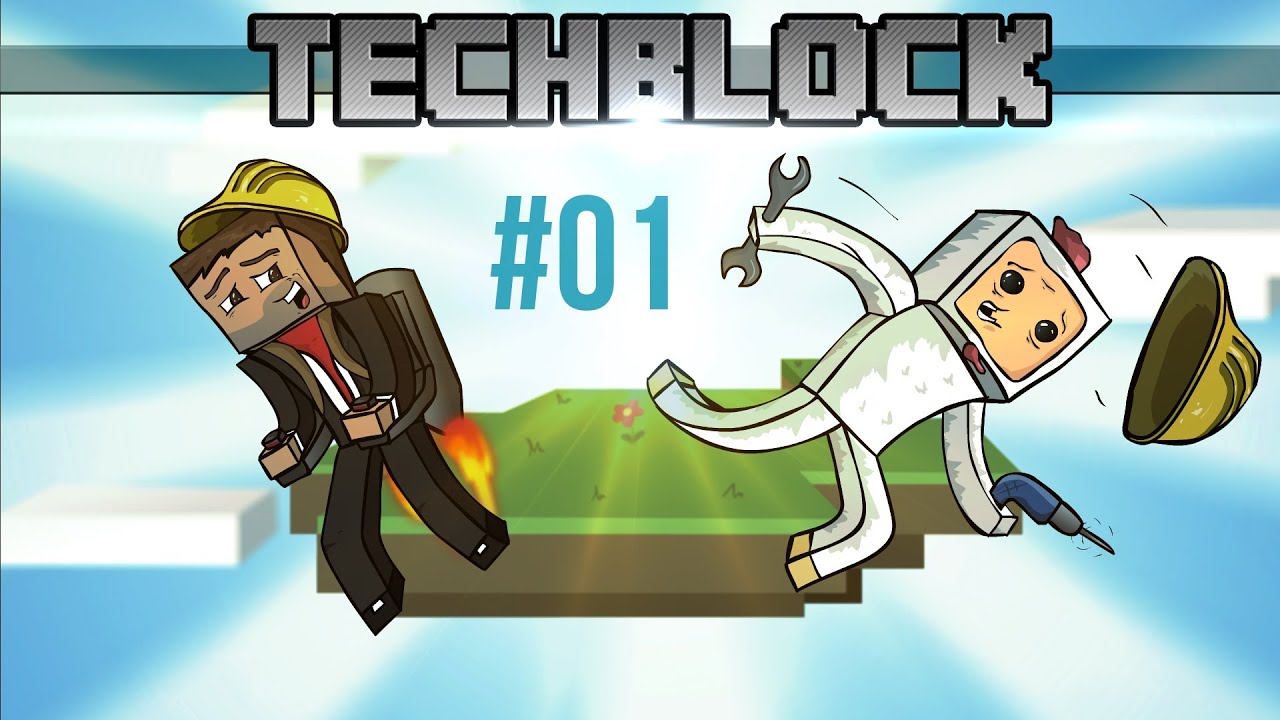 Techblock 01 Skyblock Technicpack Minecraft Box Youtube