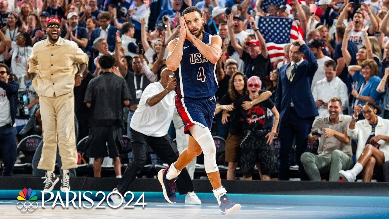 Stephen Curry S Top Highlights From Paris Olympics Basketball