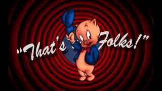 Porky Pig Thats All Folks Gif