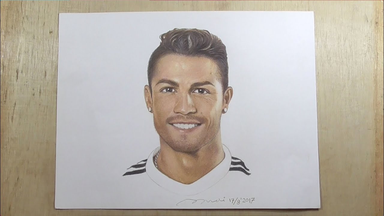 Ronaldo Drawing Easy Step By Step At Robert Connors Blog