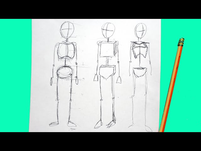 How To Draw Stick Figure Poses
