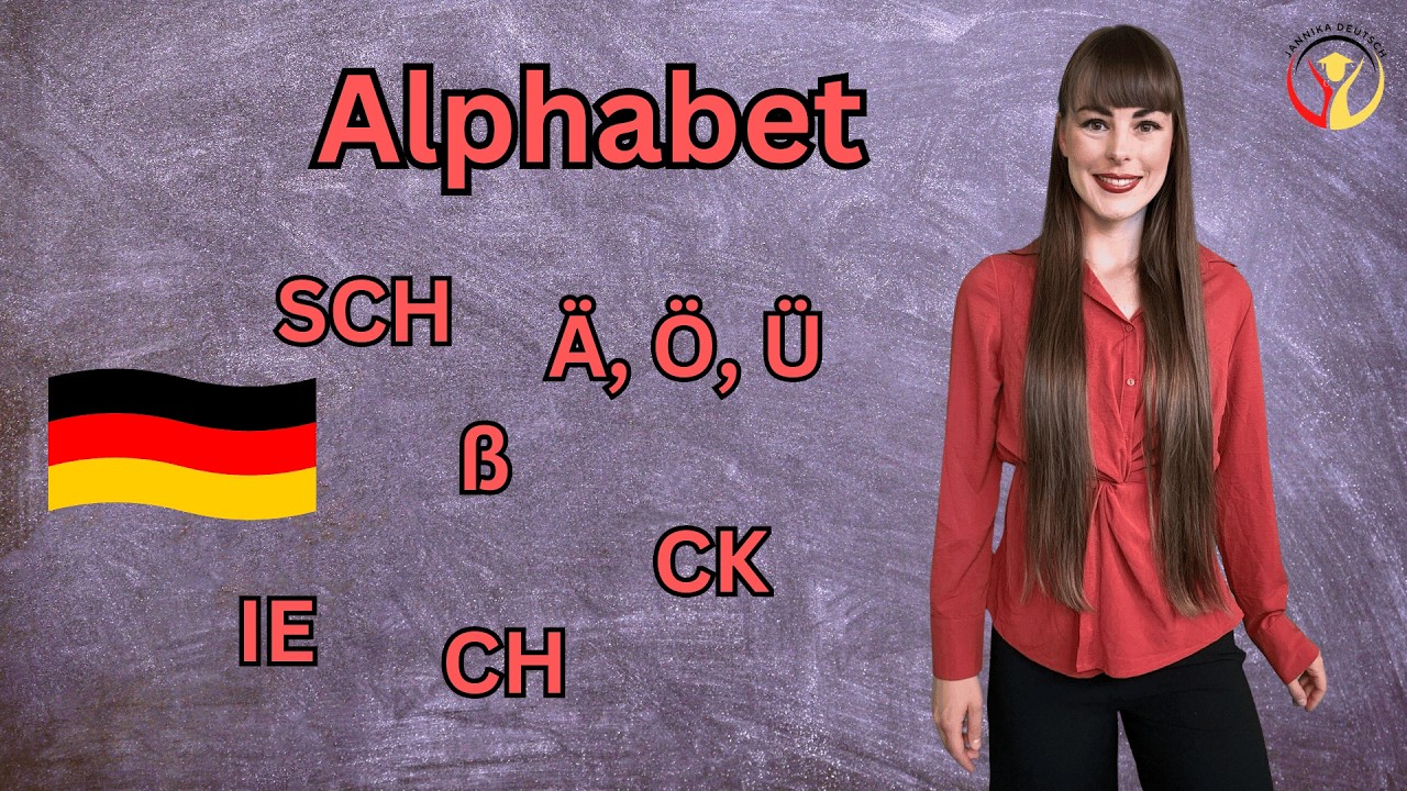 German Alphabet г г гњ гџ And More In Under 10 Min рџ є Germanforbeginners