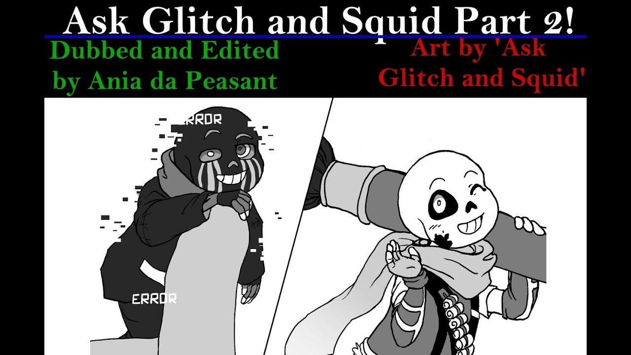 Ask Glitch And Squid Part 2 Youtube