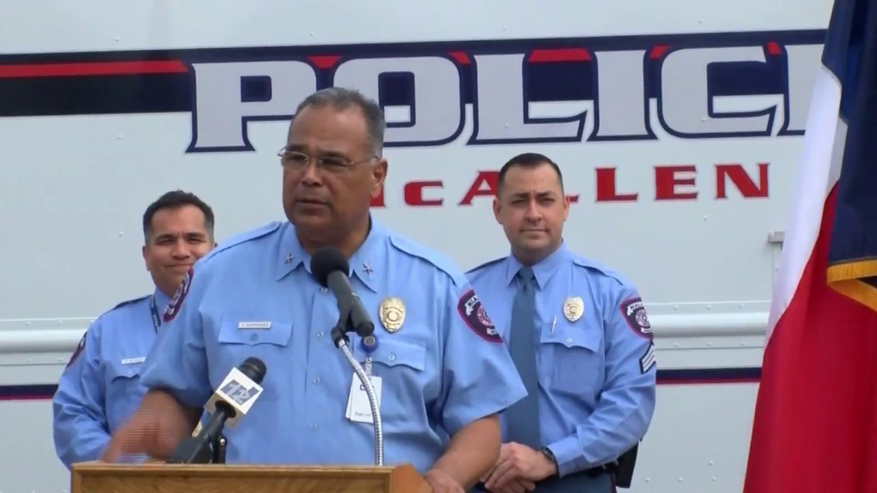 Mcallen Police Department Mcallen Police Chief Victor Rodriguez