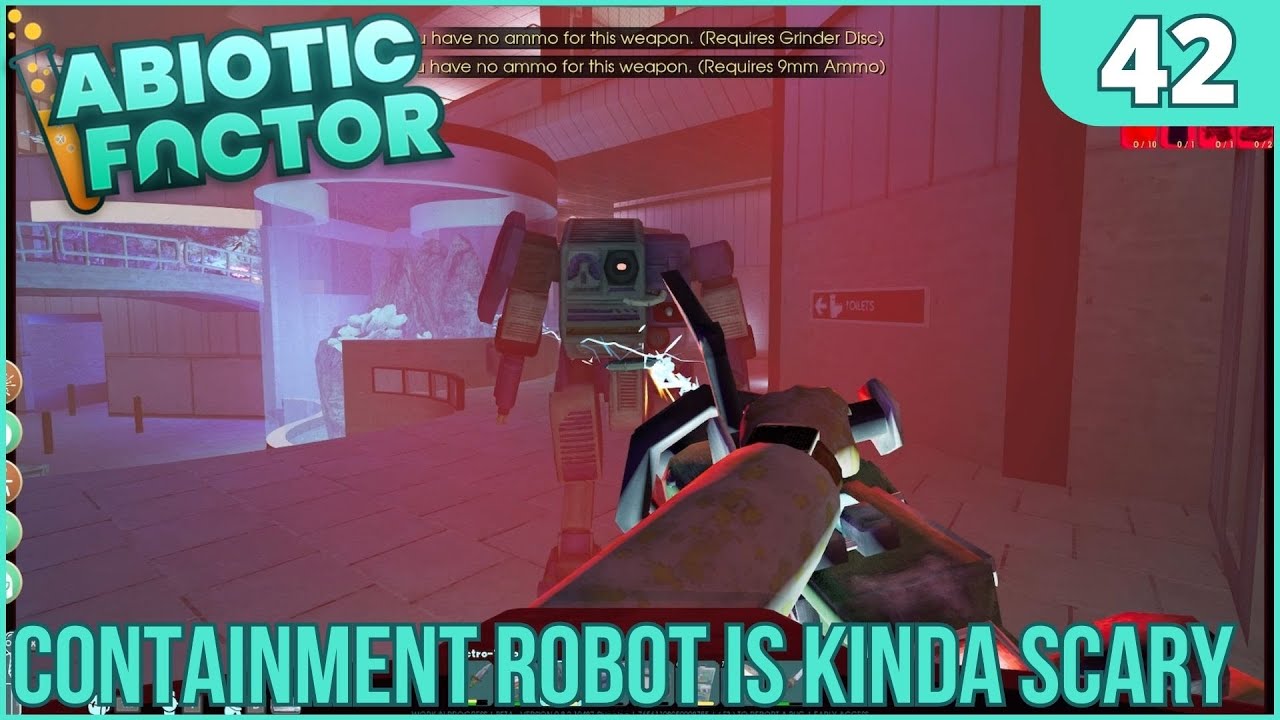Abiotic Factor Ep 42 The Containment Robot Is Kinda Scary With How