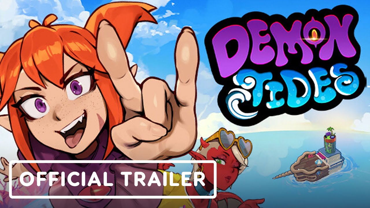 Demon Tides Official Pc Release Date Trailer Youtube