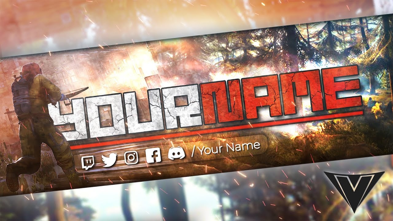 Free Rust V3 Banner How To Edit Youtube