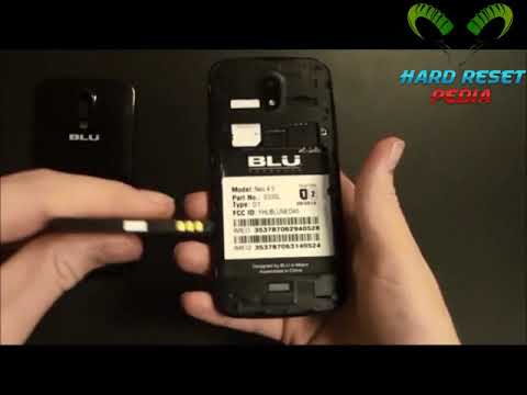 Blu Neo 4 5 Insert The Sim Card Youtube