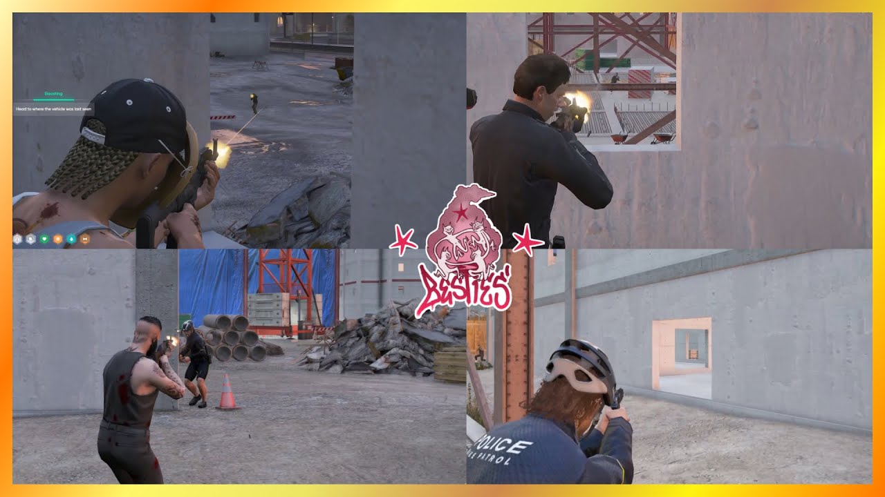 Besties Vs Cops At Cypress Construction Multi Povs Nopixel 4 0 Gta