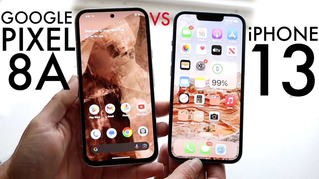 Google Pixel 8a Vs Iphone 13 Comparison Review Youtube