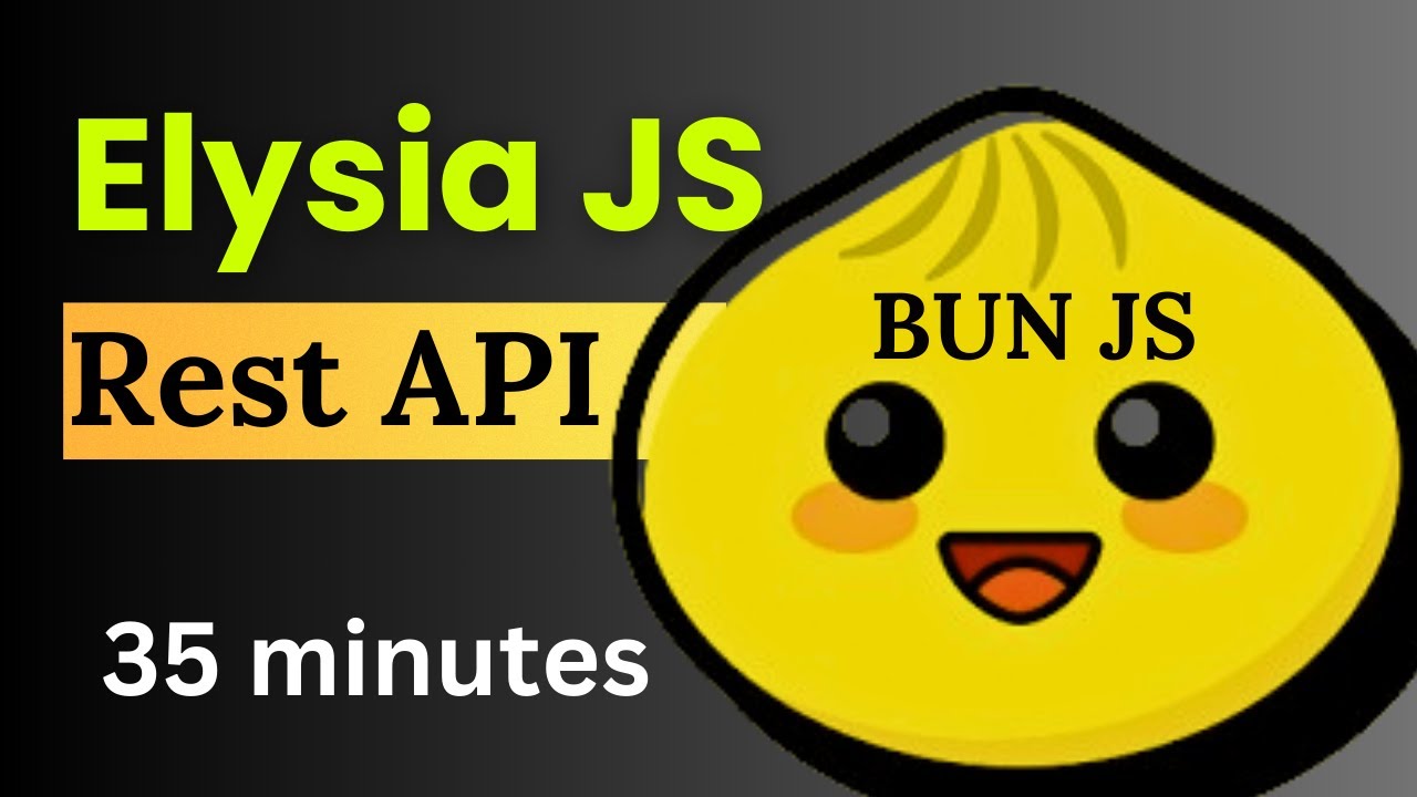 Build A Rest Api 21x Faster With Bun Elysia Js Swagger Docs рџ ґ