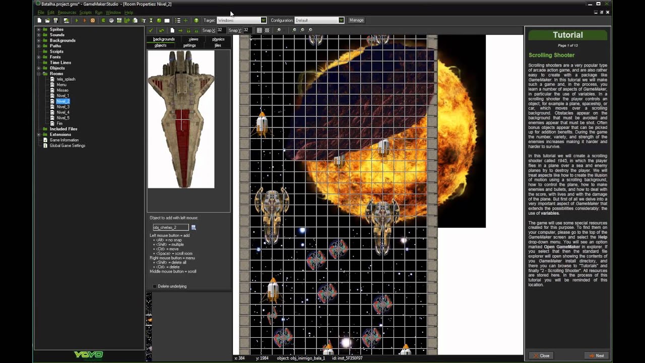 Game Maker Studio Tutorial Youtube