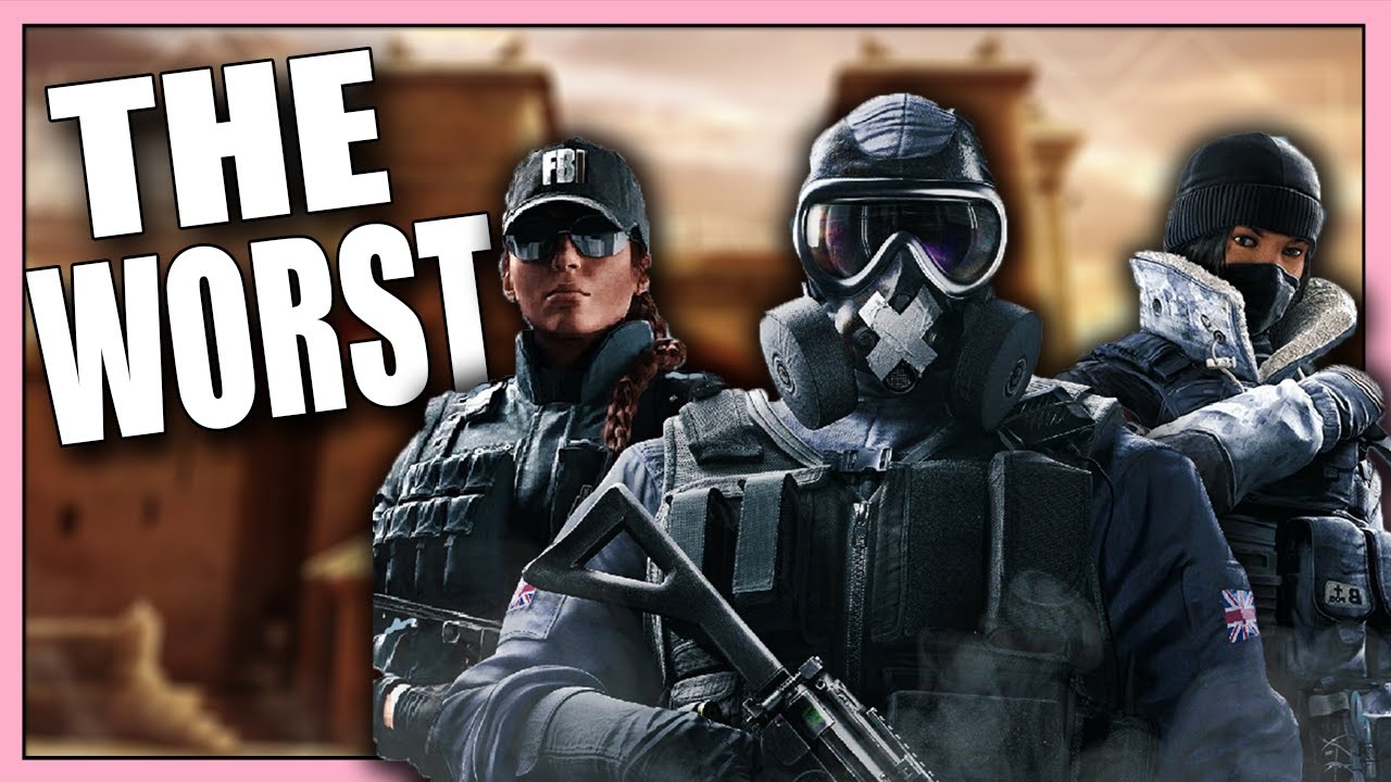 The Worst R6 Siege Players Ever Youtube