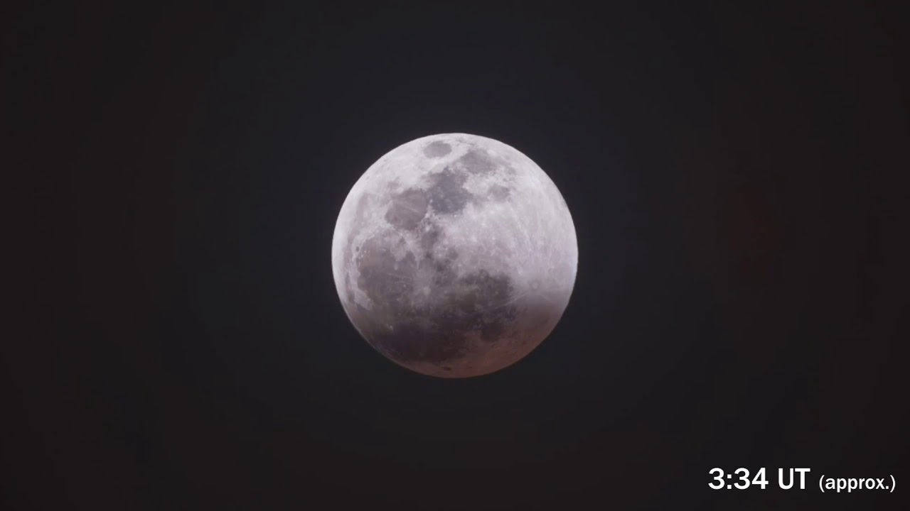 January 2019 Lunar Eclipse Hdr Time Lapse Youtube
