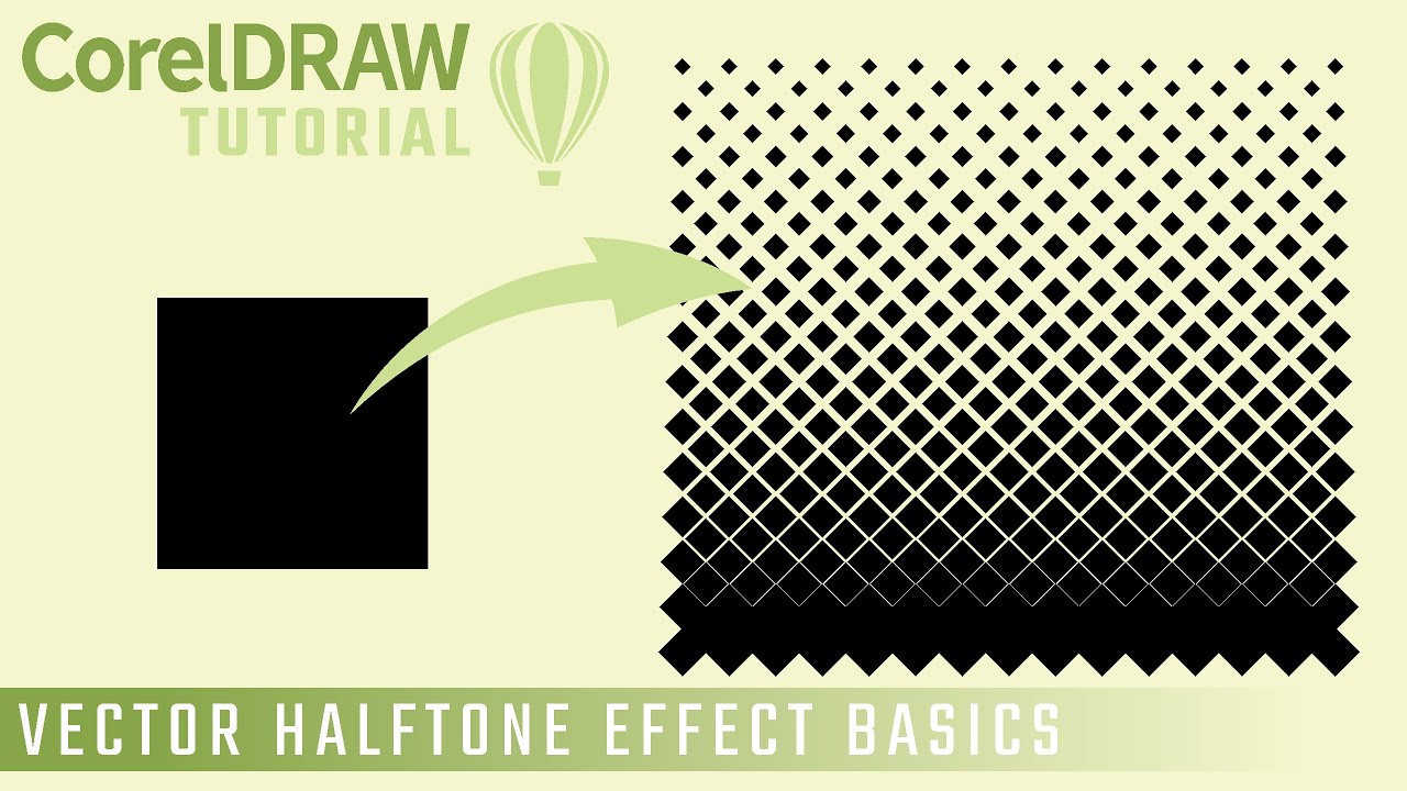 Vector Halftone Pattern Tutorial In Coreldraw Coreldraw Tutorial