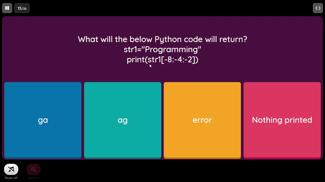 Python Mcqs On Strings With Answers Explained Python Mcq Mcqs On
