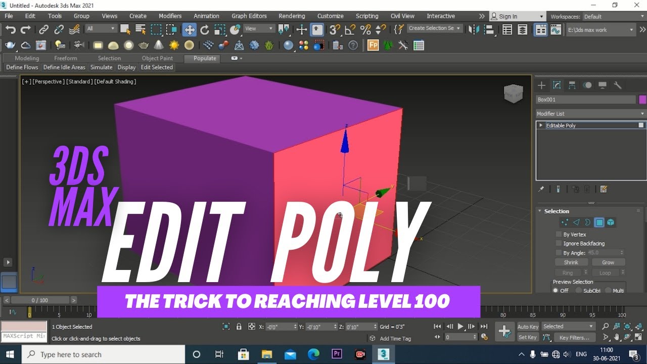 3ds Max Edit Poly What Is Edit Poly Or Editable Poly What The