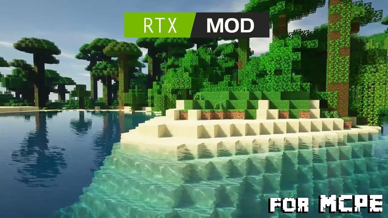 Minecraft Rtx On Off Official Gameplay Demonstration Youtube
