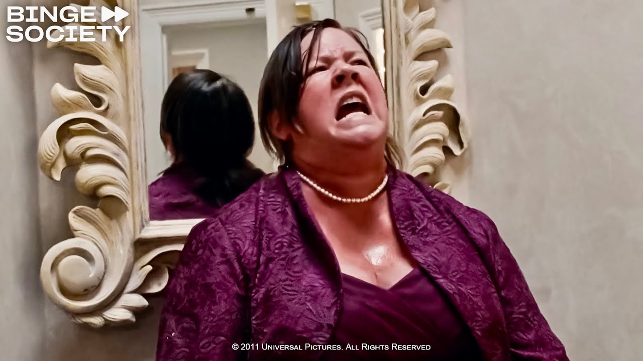 Bridesmaids It S Coming Out Of Me Like Lava Youtube