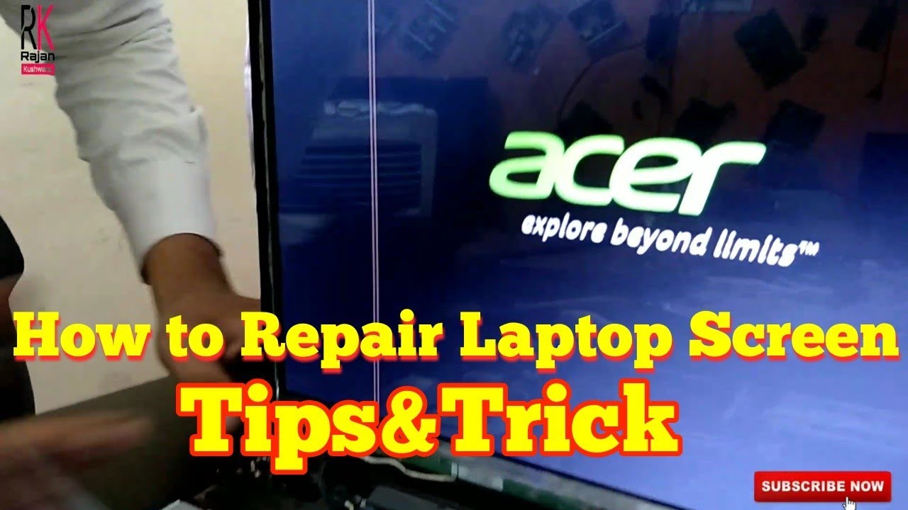 How To Repair Laptop Screen Laptop Screen Ko Kaise Thik Kare Laptop