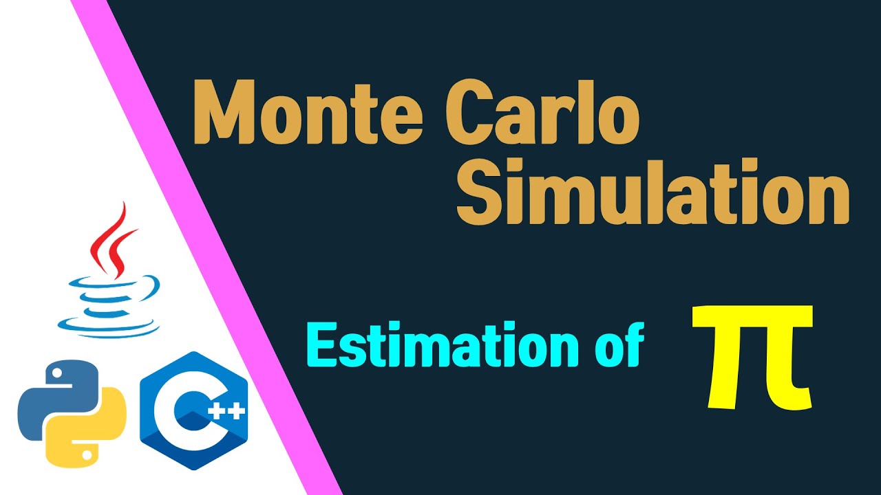 Monte Carlo Simulation Java Python C Youtube