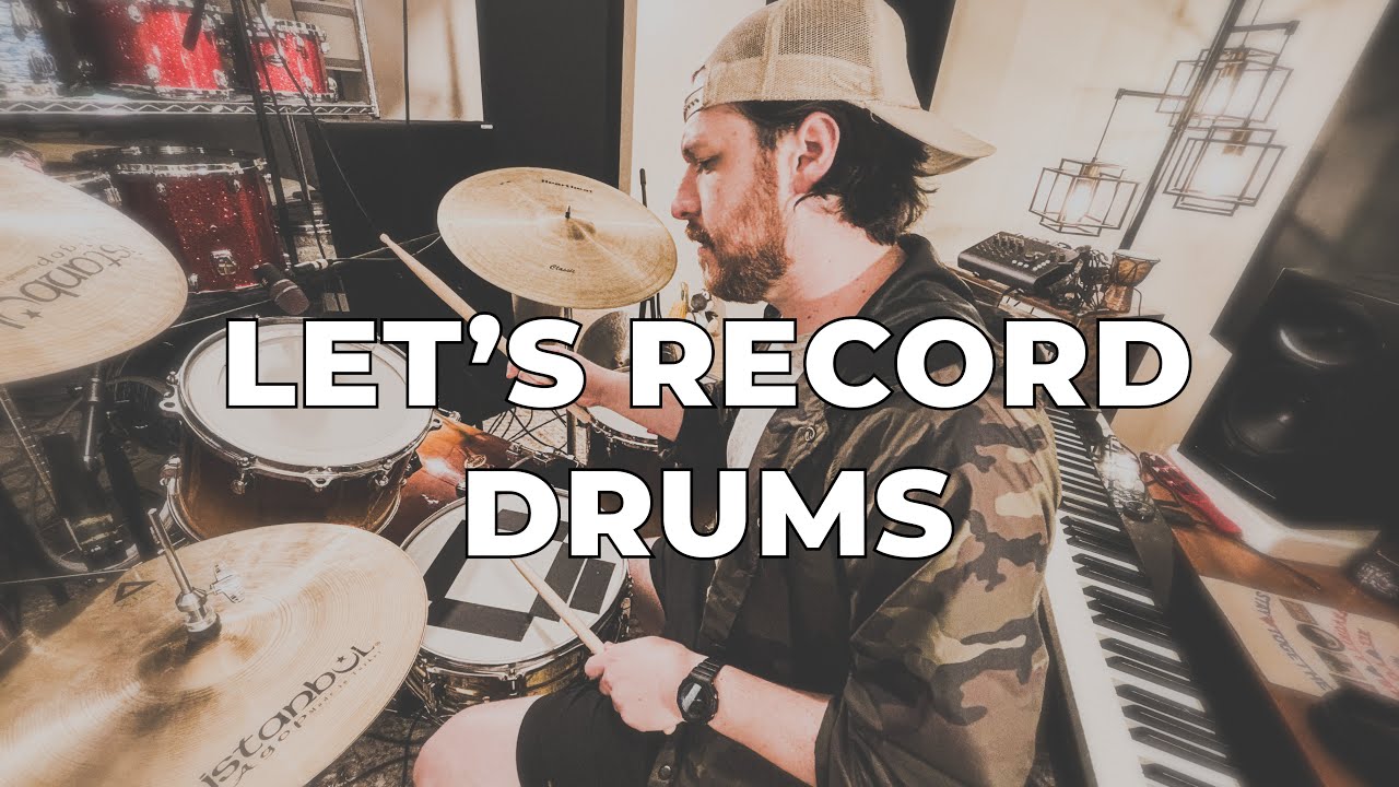 How I Record Drums From Home Youtube