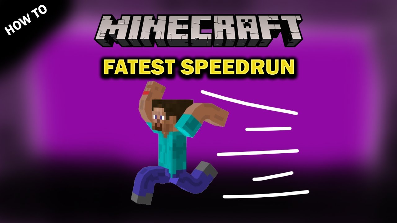 Fastest Speedrun Ever How To Method For Minecraft 1 16 4 Youtube