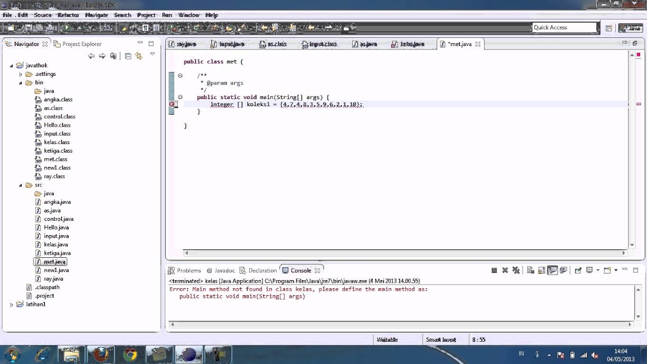 Belajar Java Youtube