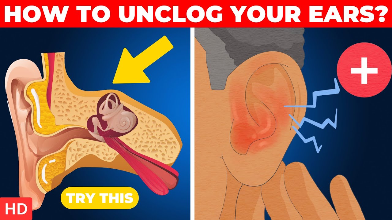 7 Ways To Unclog Your Ears Youtube