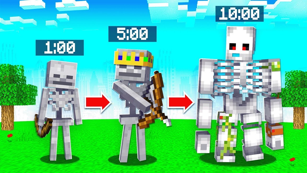 Minecraft But Everything Grows Youtube