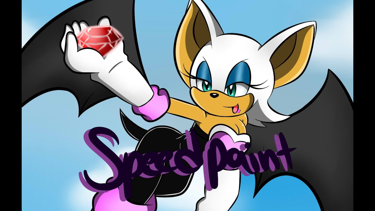 Speedpaint Rouge The Bat Youtube