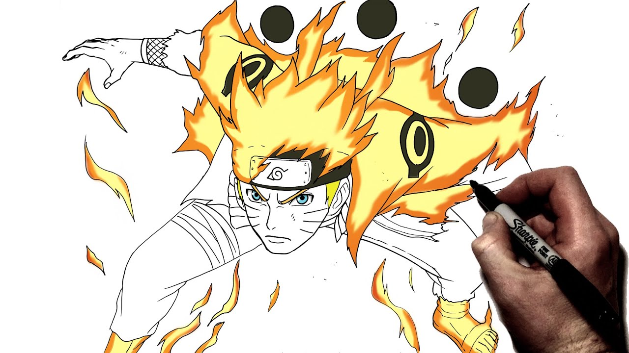 How To Draw Naruto Sage Mode Full Body Naruto Sage Mode Explained